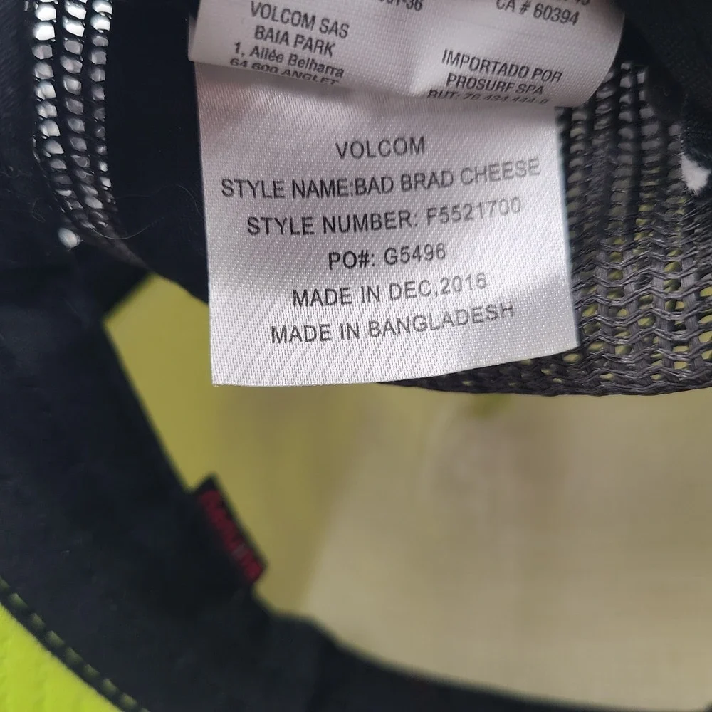 Volcom | Accessories | Youth Volcom Hat Snapback Trucker Mesh Volcom ...